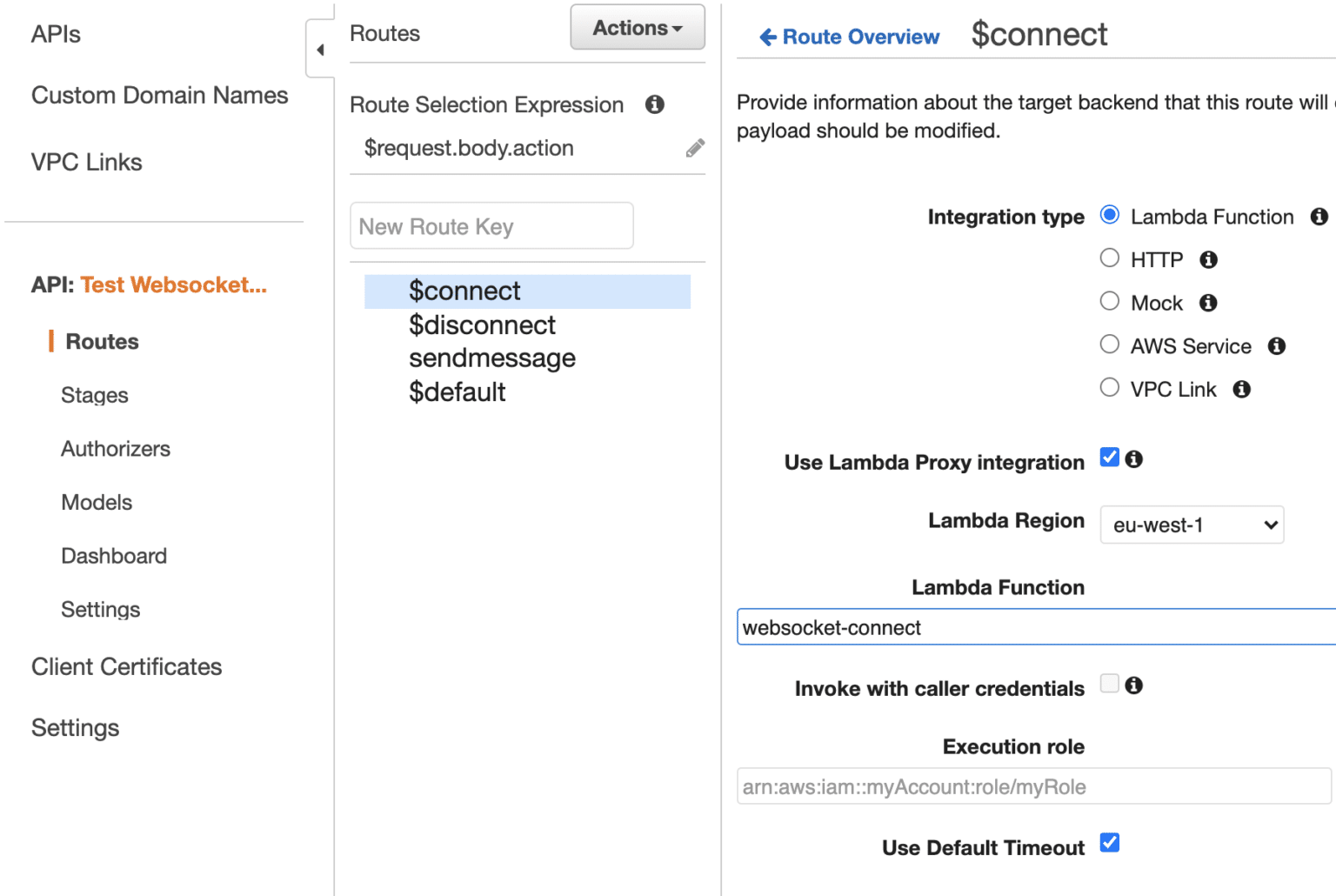 Using WebSockets for asynchronous events with Amazon AWS Serverless ...