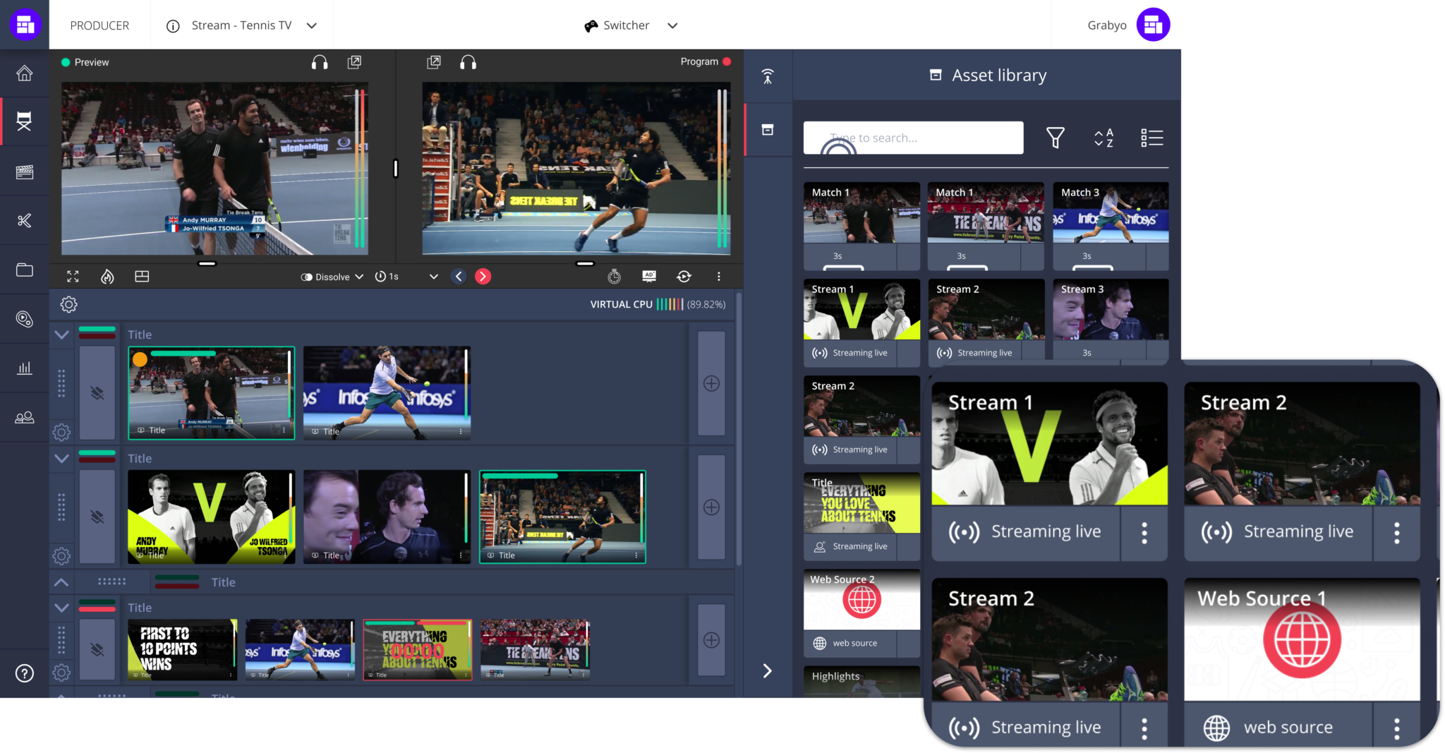 Cloud Remote Production - REMI – Grabyo