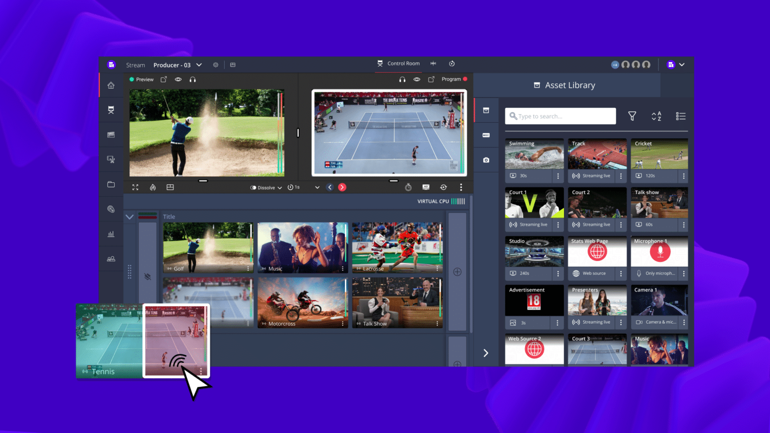 Control Room 2.0: Vision mixing, customization and X-Keys